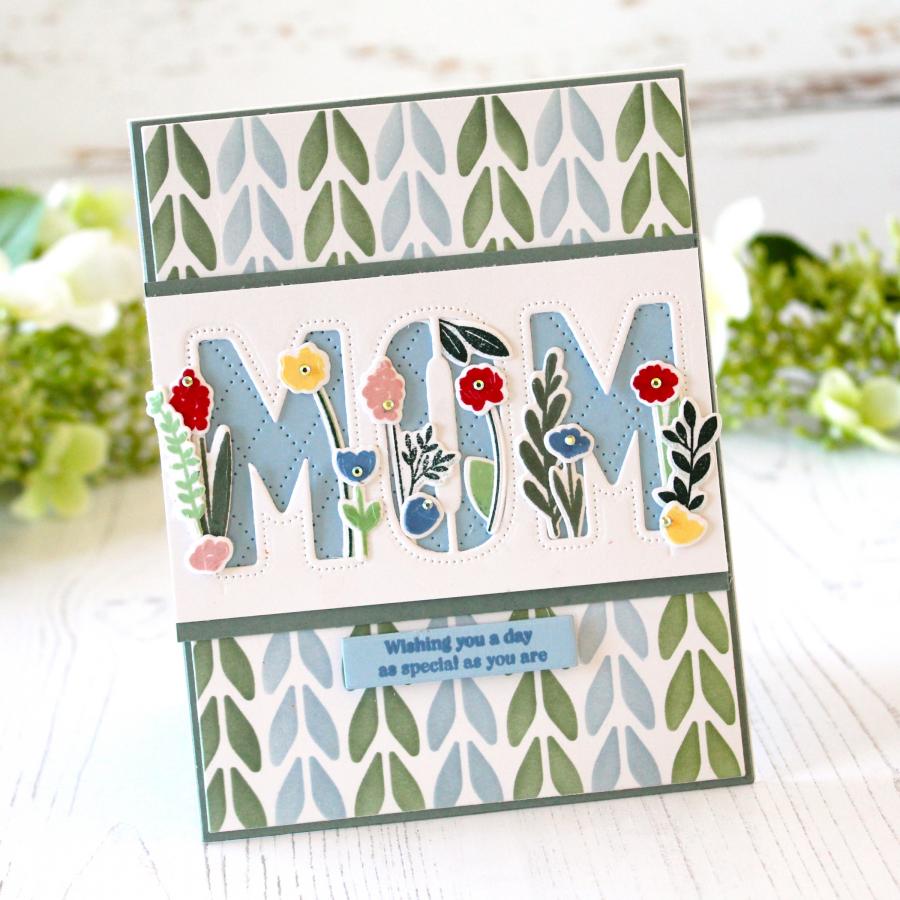 Papertrey Ink - Larger than Life: Mom Sentiments Mini Stamp Set