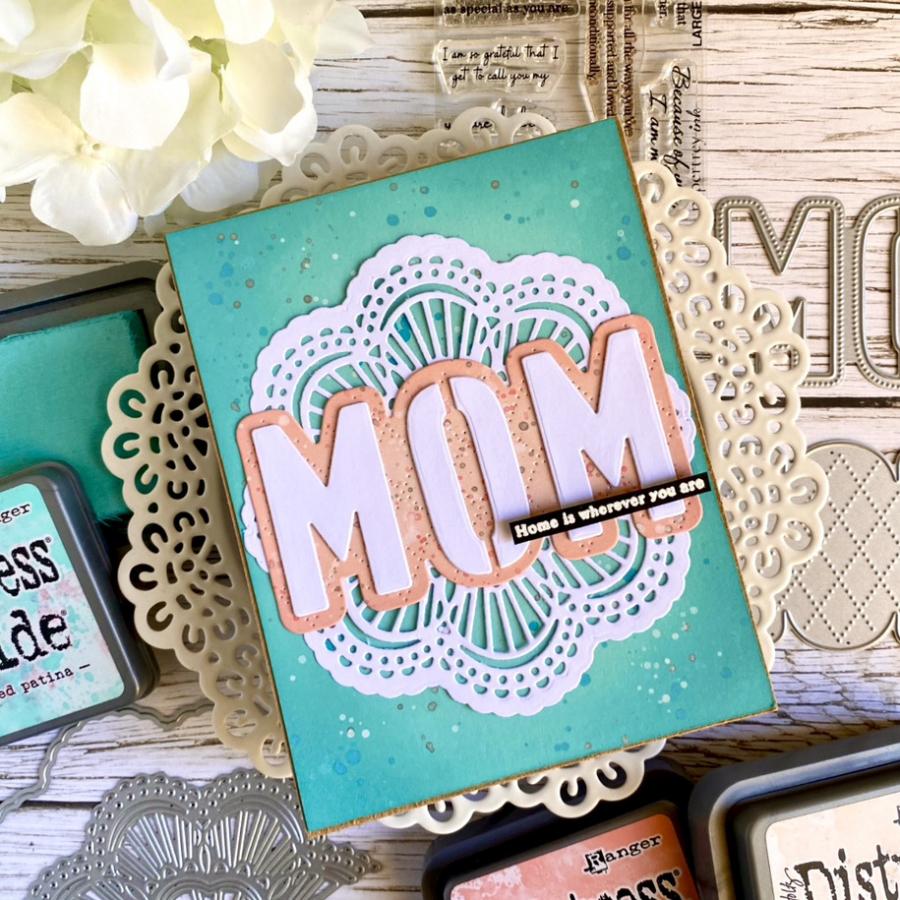 Papertrey Ink - Larger than Life: Mom Sentiments Mini Stamp Set