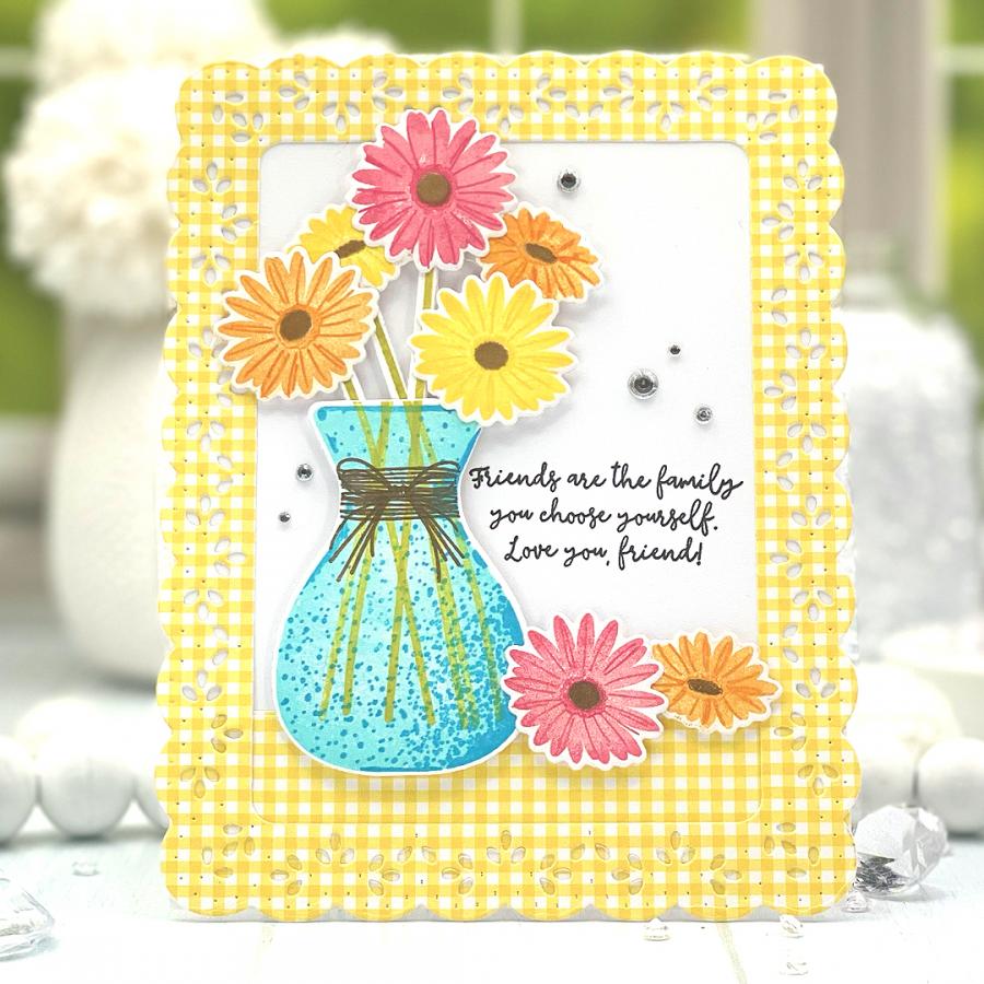 Papertrey Ink - Inside Greetings: Family Mini Stamp Set