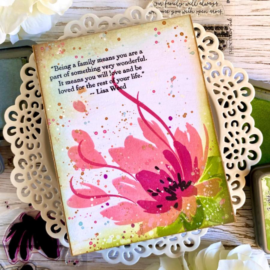 Papertrey Ink - Inside Greetings: Family Mini Stamp Set