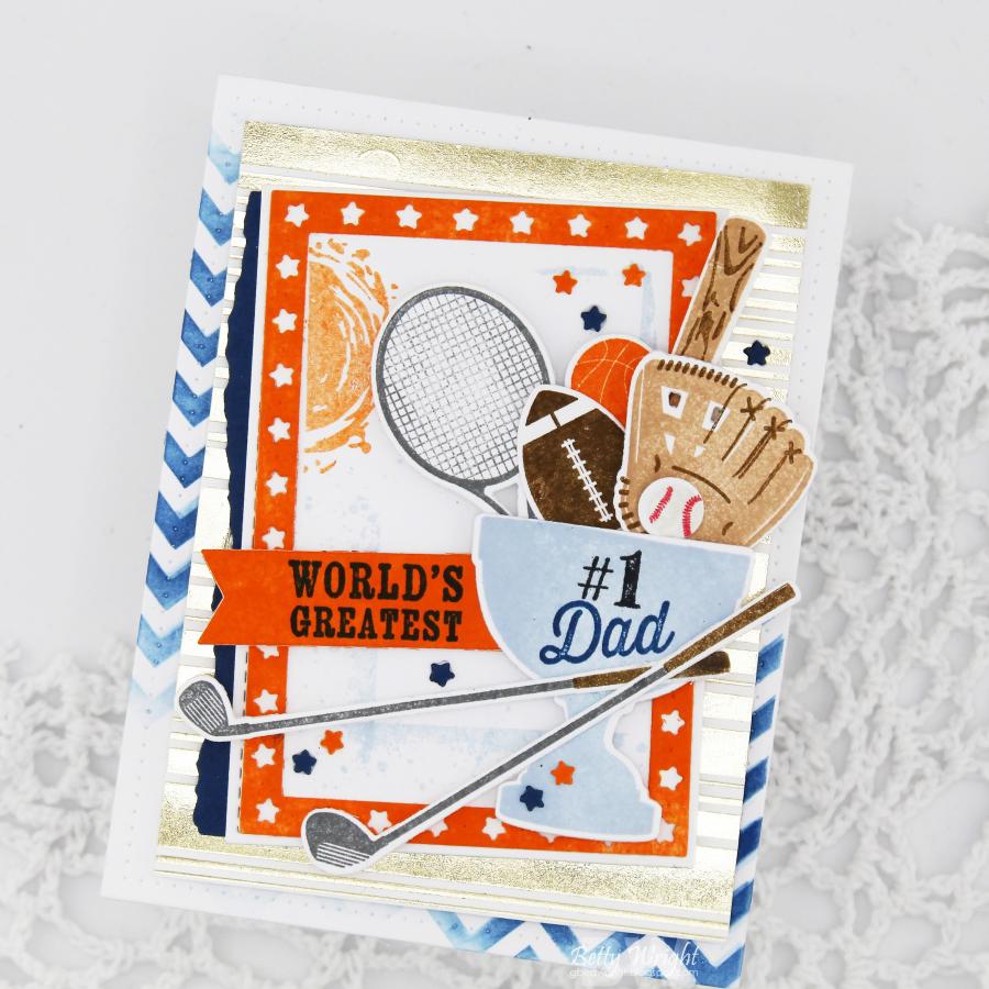 Papertrey Ink - Tuck It: Dad Stamp Set