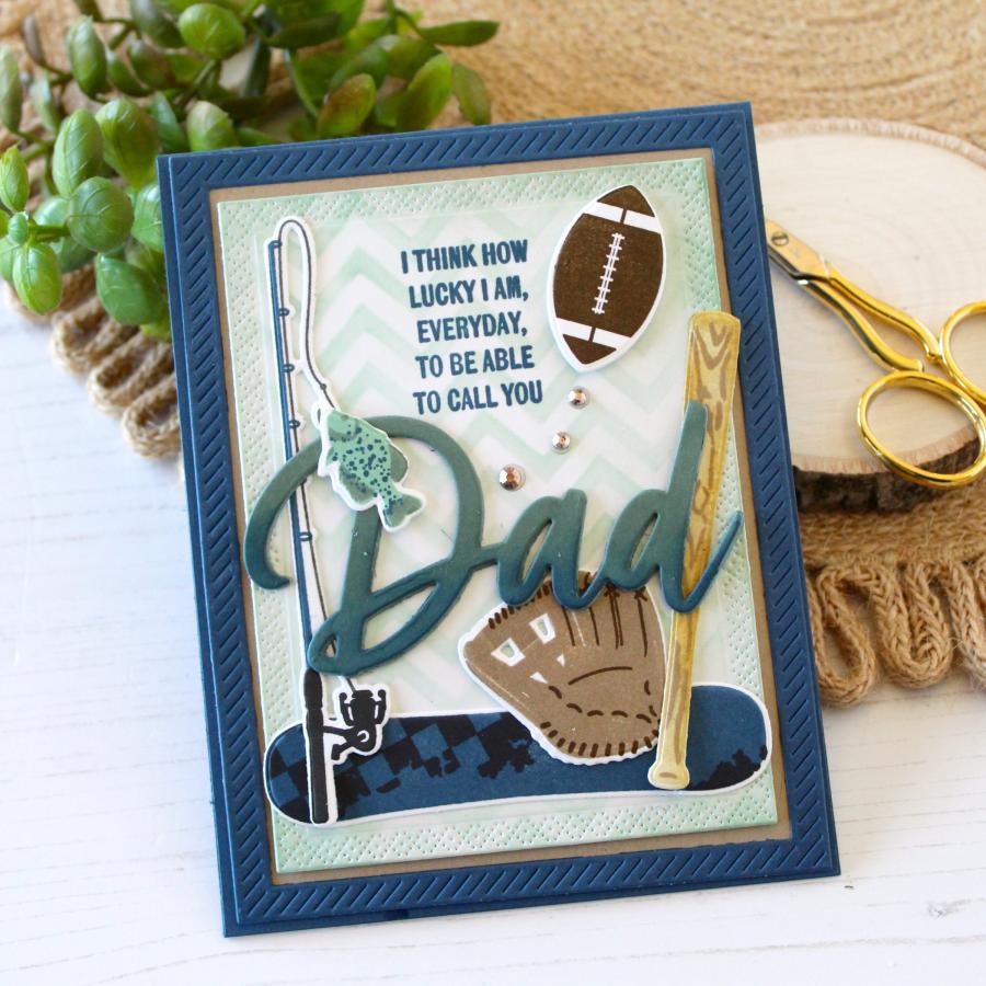 Papertrey Ink - Tuck It: Dad Stamp Set