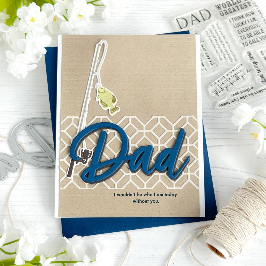 Papertrey Ink - Tuck It: Dad Stamp Set