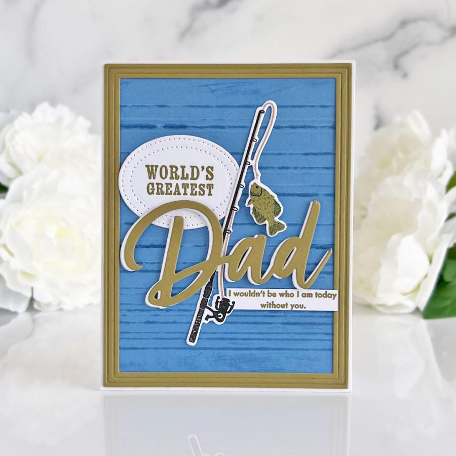 Papertrey Ink - Tuck It: Dad Stamp Set