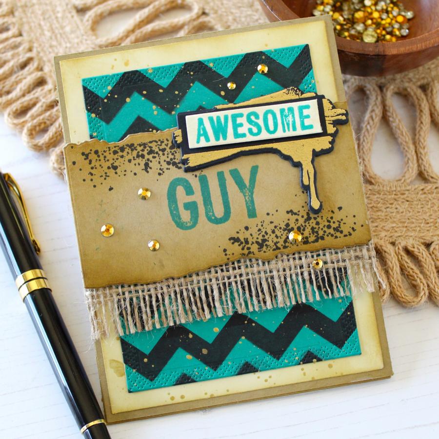 Papertrey Ink - A Little Rugged Stamp Set