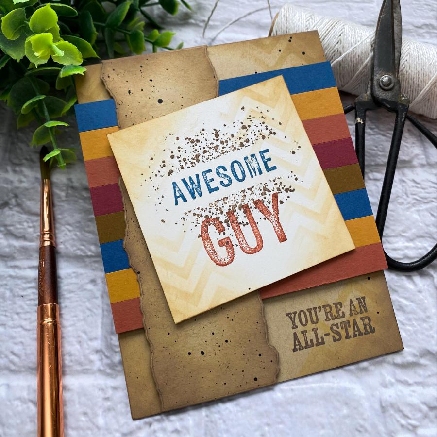 Papertrey Ink - A Little Rugged Stamp Set