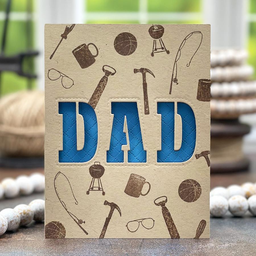 Papertrey Ink - Just for Dad Mini Stamp Set