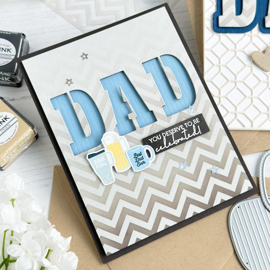 Papertrey Ink - Just for Dad Mini Stamp Set