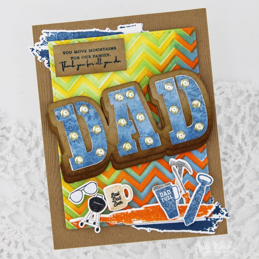 Papertrey Ink - Just for Dad Mini Stamp Set