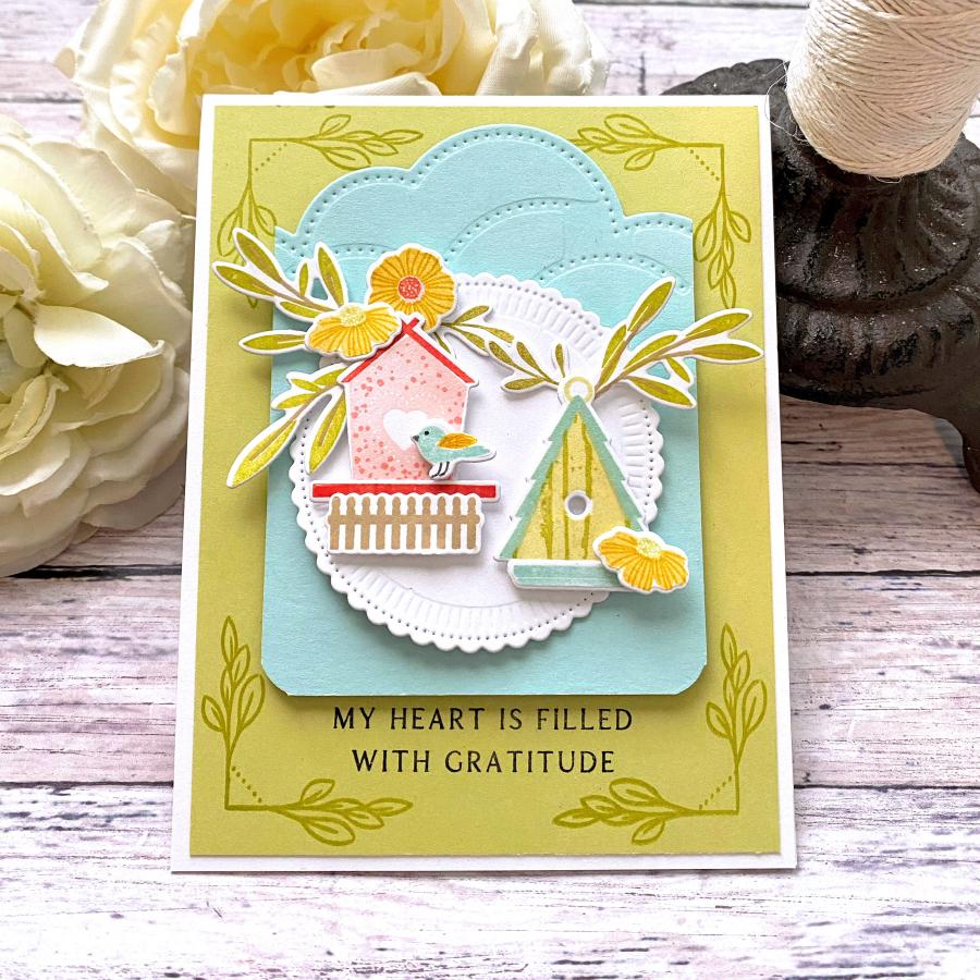 Papertrey Ink - Birdhouse Bliss Stamp Set