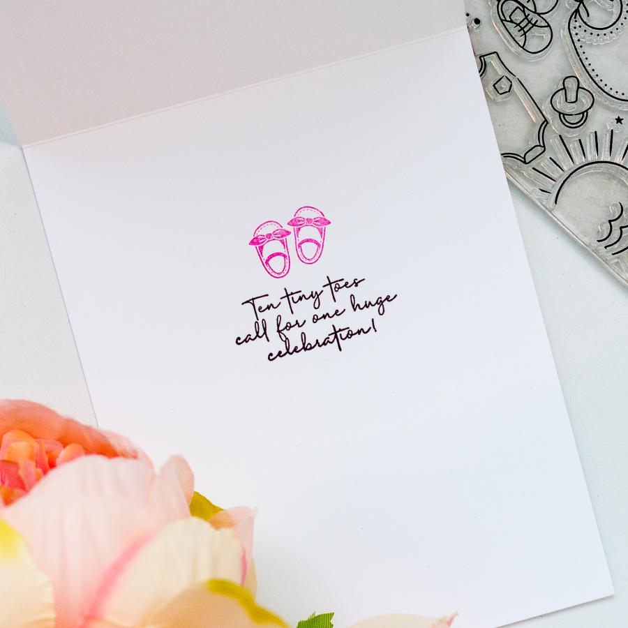 Papertrey Ink - Iconic Baby Stamp Set