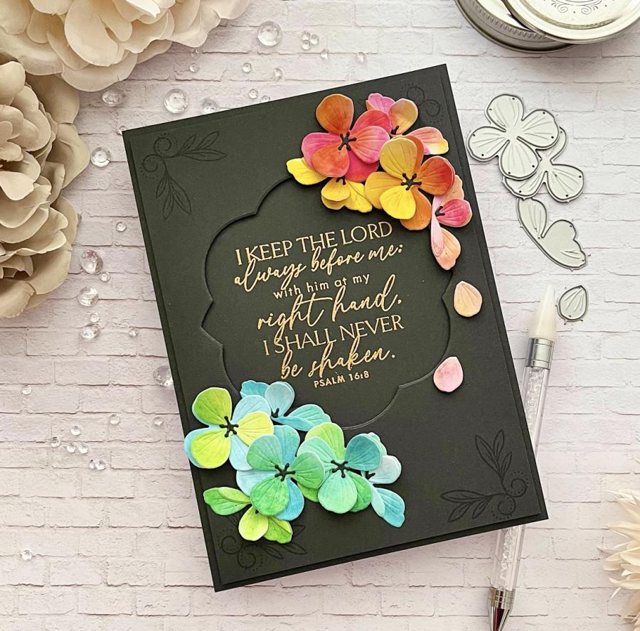 Papertrey Ink - Corner Décor Stamp Set