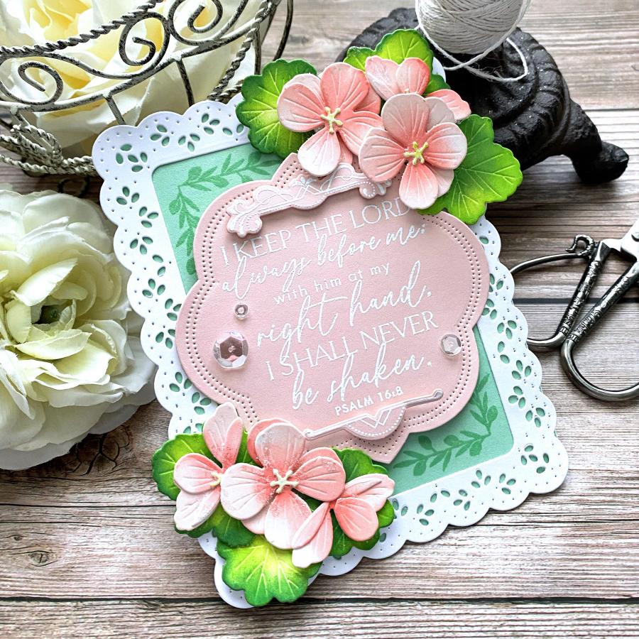 Papertrey Ink - Corner Décor Stamp Set