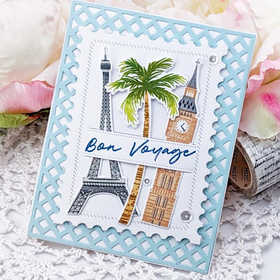 Papertrey Ink - Tuck It: Travel Stamp Set