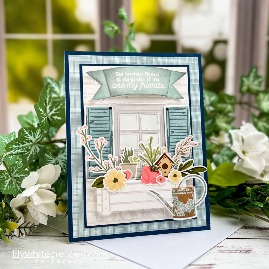 Papertrey Ink - Window Garden Stamp Set