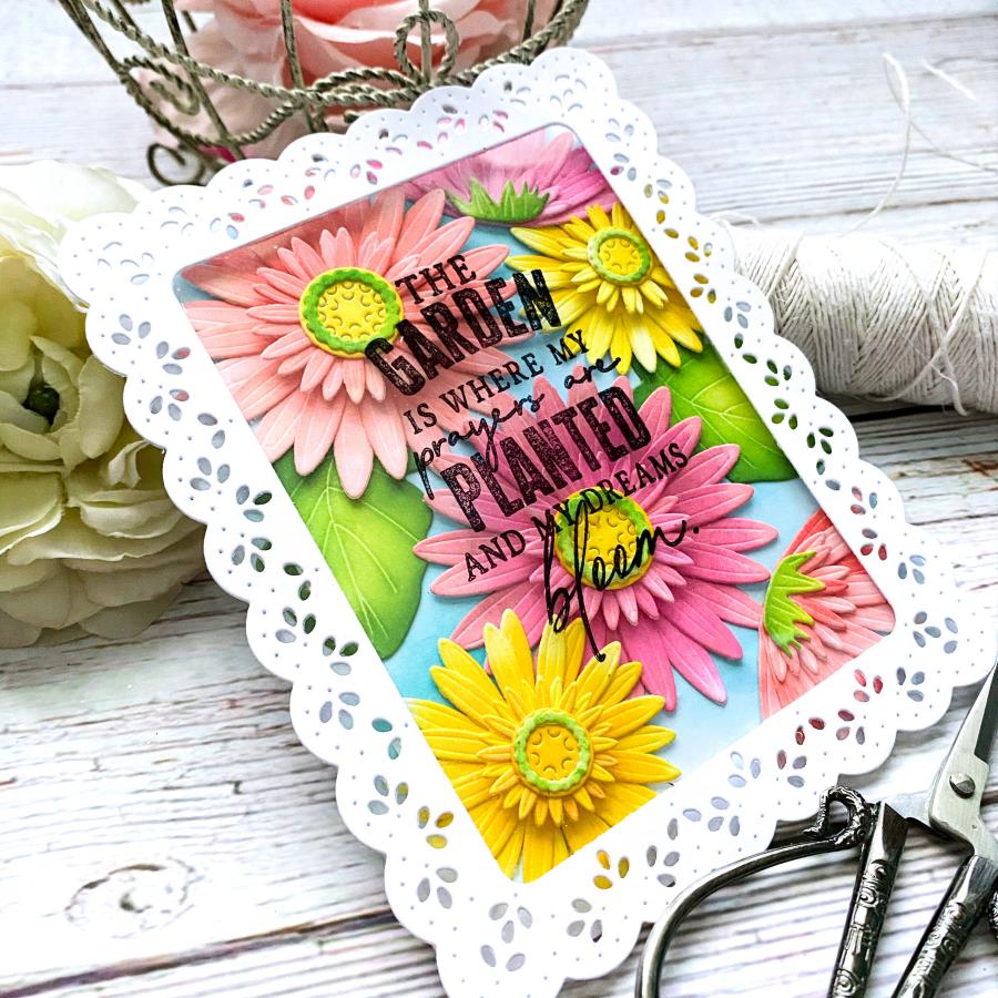 Papertrey Ink - Garden Blessings Stamp Set