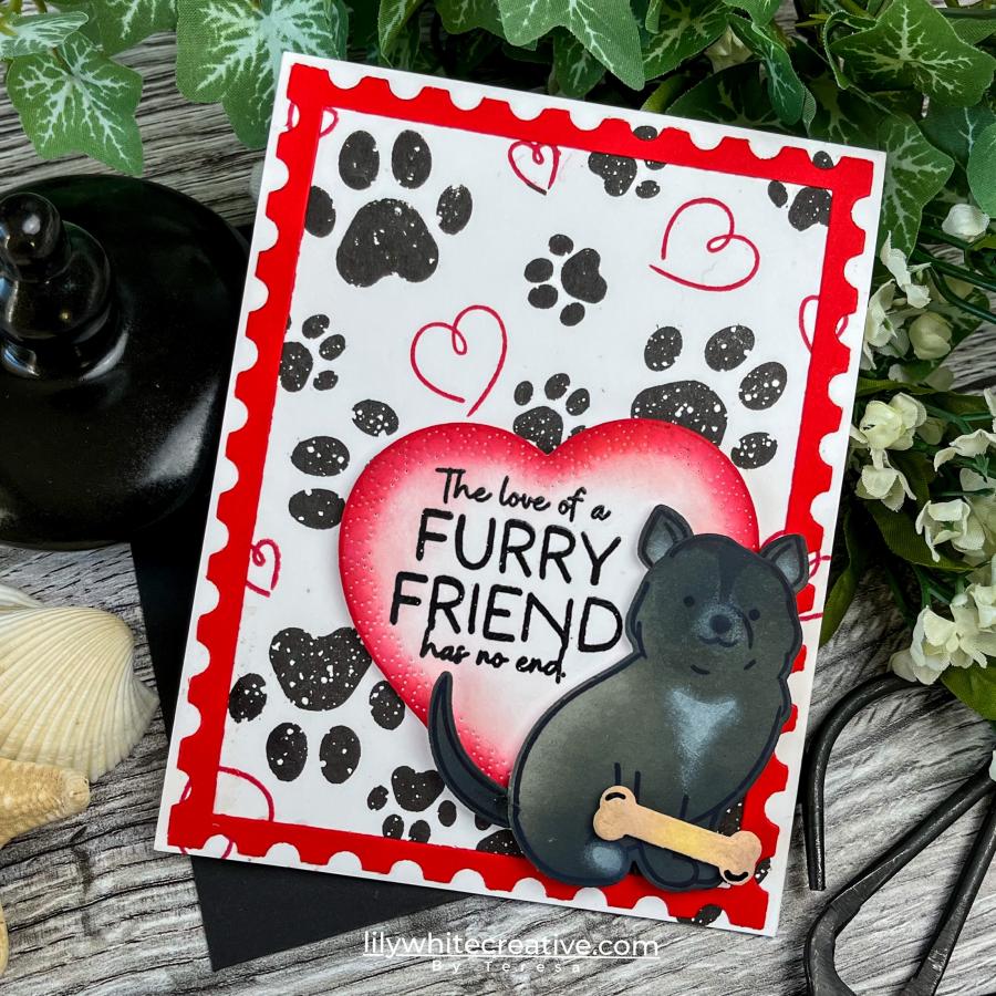 Papertrey Ink - Paw Prints Stamp Set