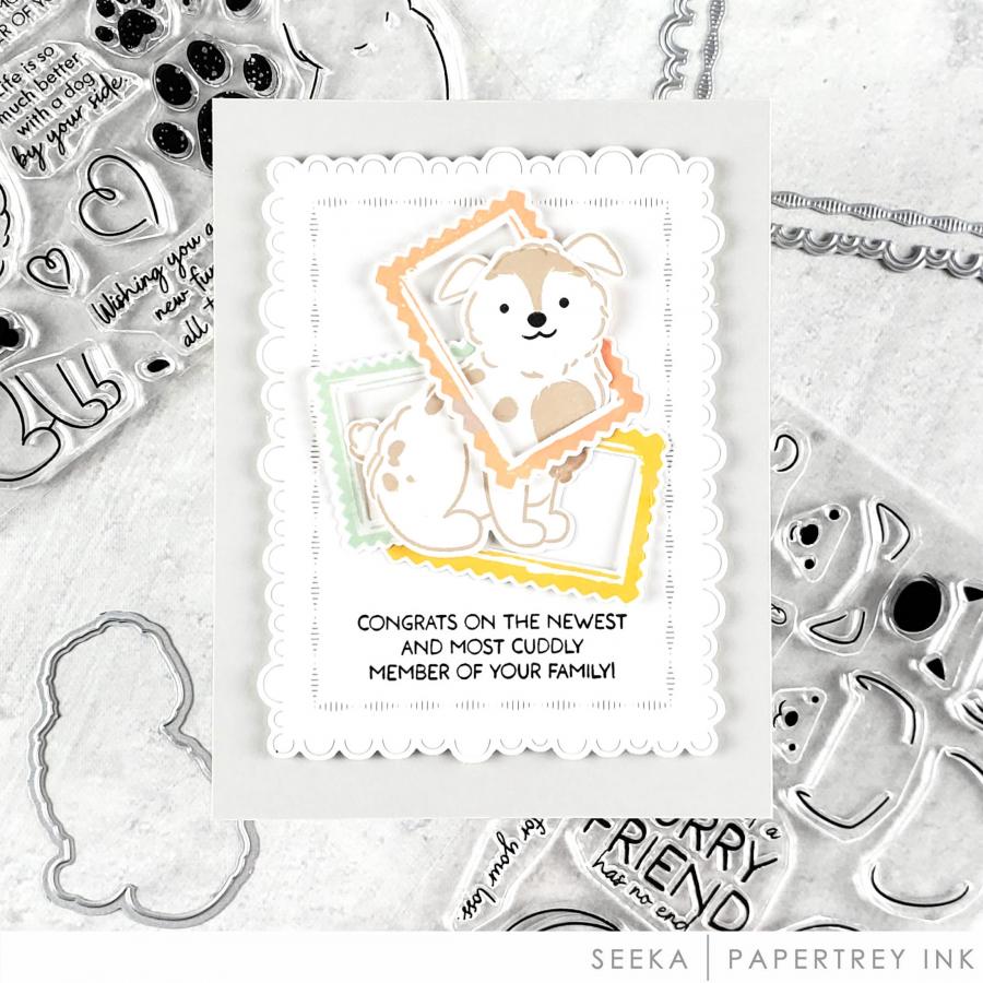 Papertrey Ink - Paw Prints Stamp Set