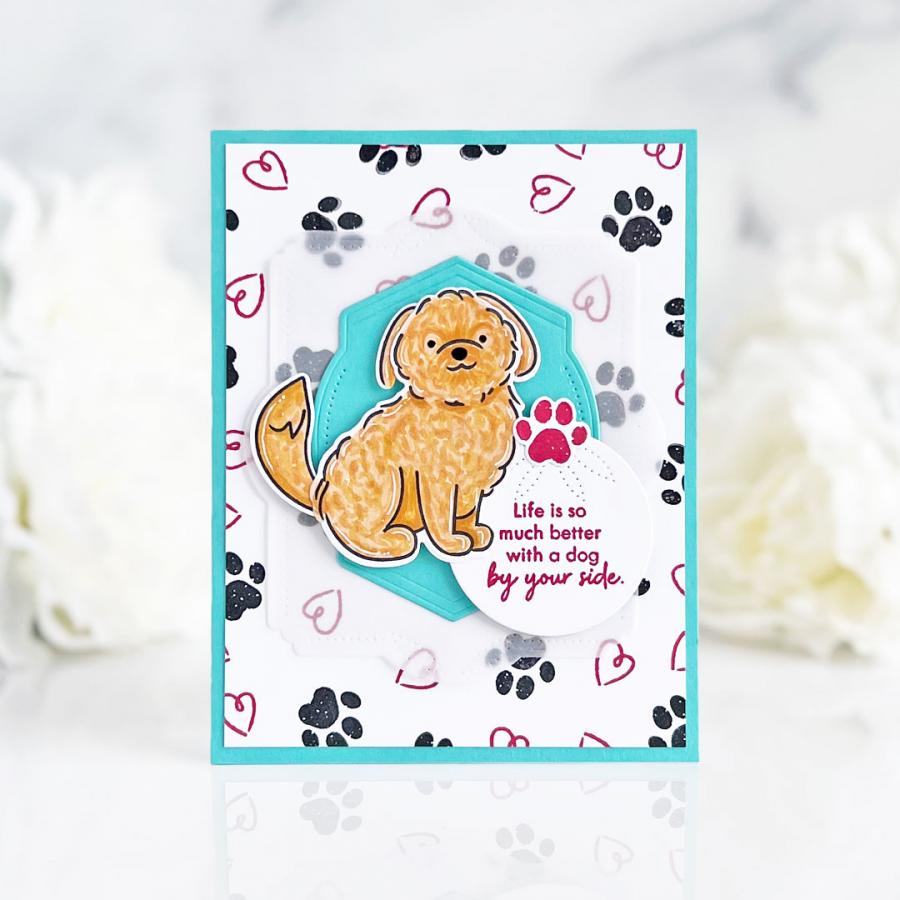 Papertrey Ink - Paw Prints Stamp Set