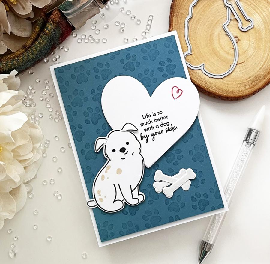 Papertrey Ink - Paw Prints Stamp Set