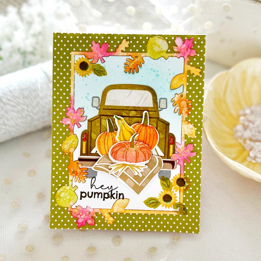 Papertrey Ink - Farm Fresh Pumpkins Stamp Set