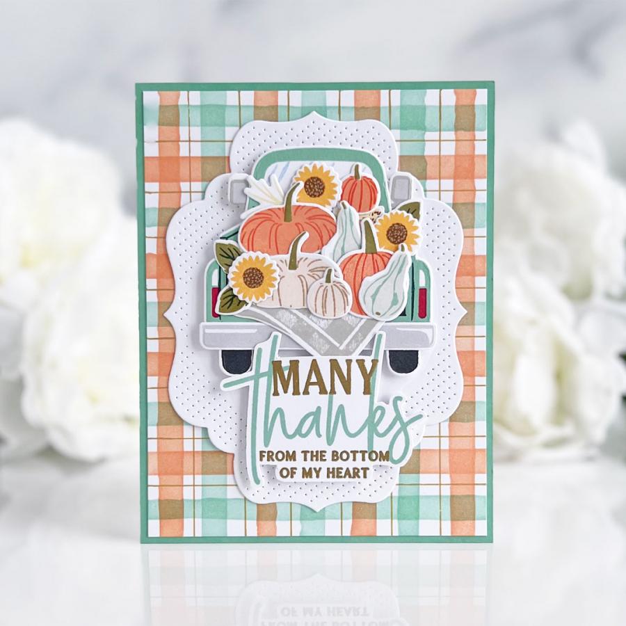 Papertrey Ink - Farm Fresh Pumpkins Stamp Set