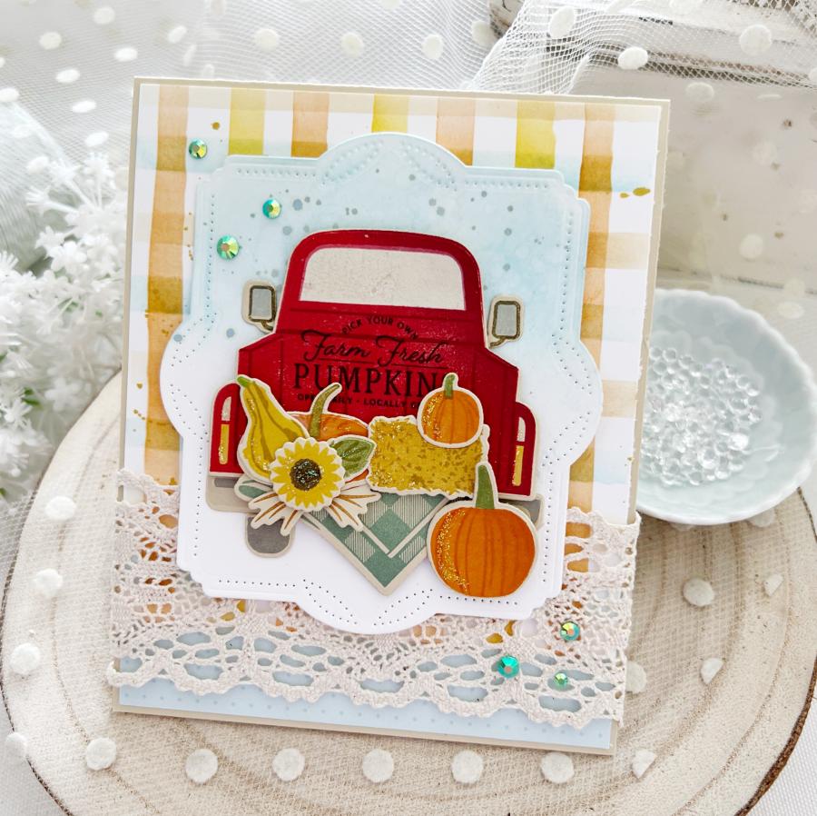 Papertrey Ink - Farm Fresh Pumpkins Stamp Set