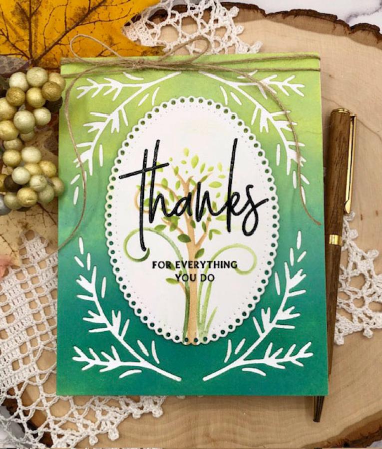 Papertrey Ink - Give Thanks Sentiments Stamp Set