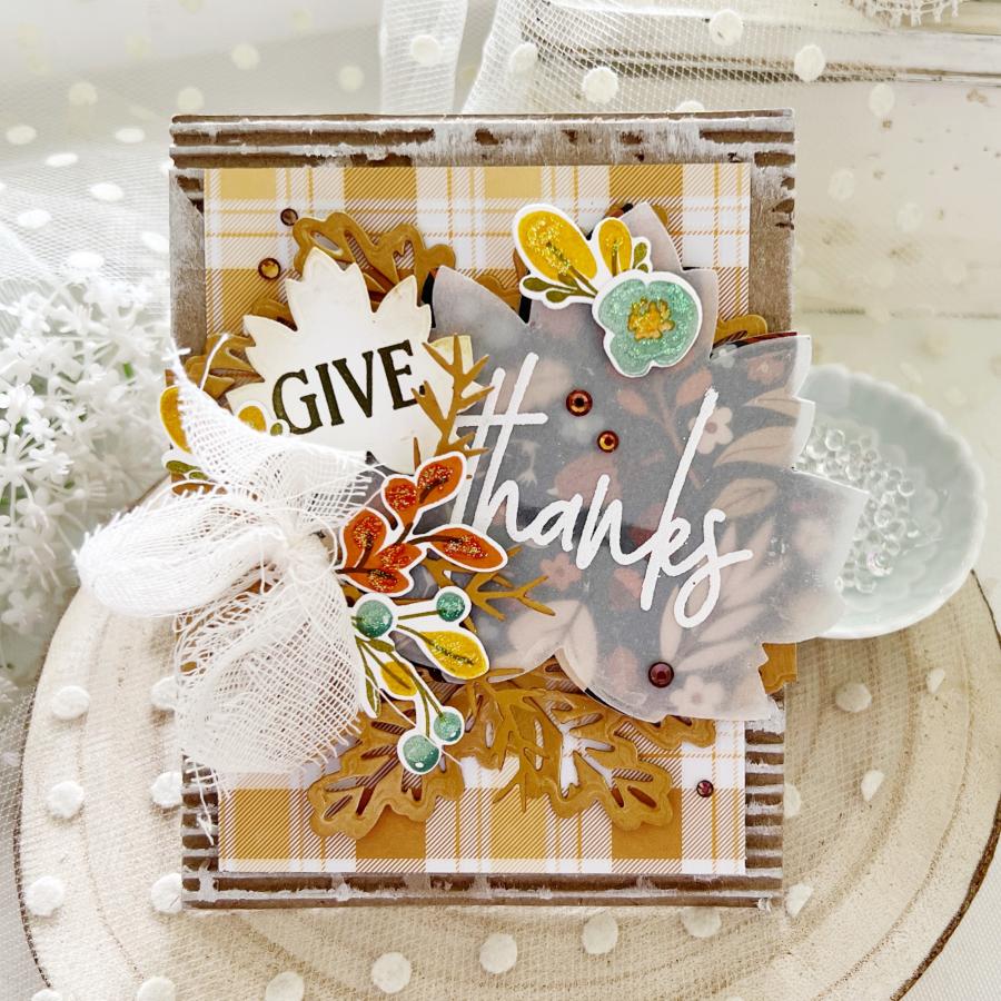Papertrey Ink - Give Thanks Sentiments Stamp Set