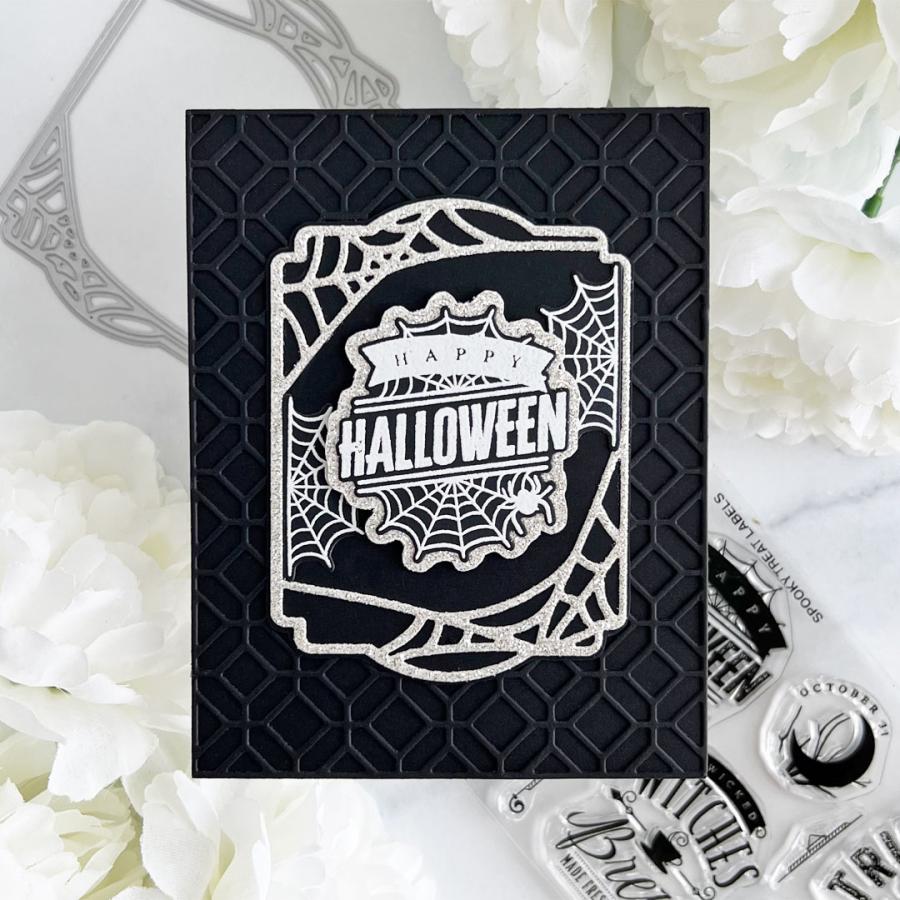Papertrey Ink - Spooky Treat Labels Stamp Set