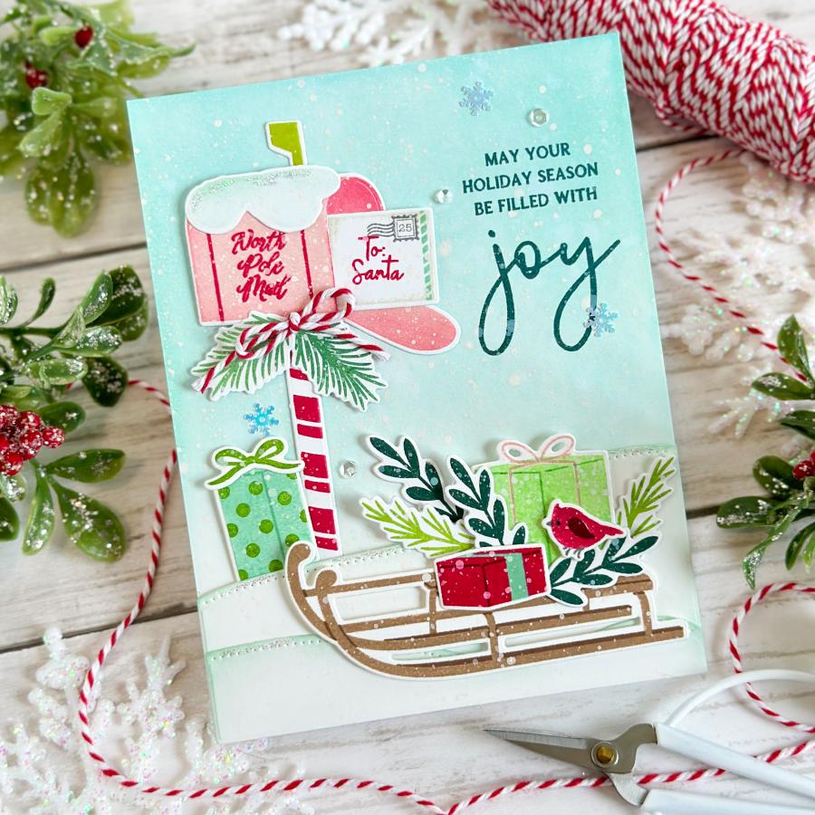 Papertrey Ink - Festive Mailbox Stamp Set