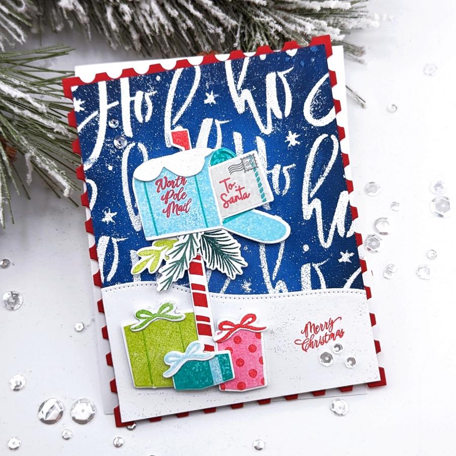 Papertrey Ink - Festive Mailbox Stamp Set