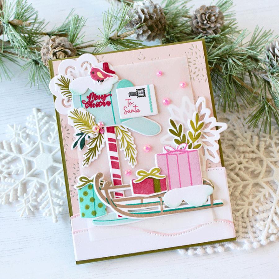Papertrey Ink - Festive Mailbox Stamp Set