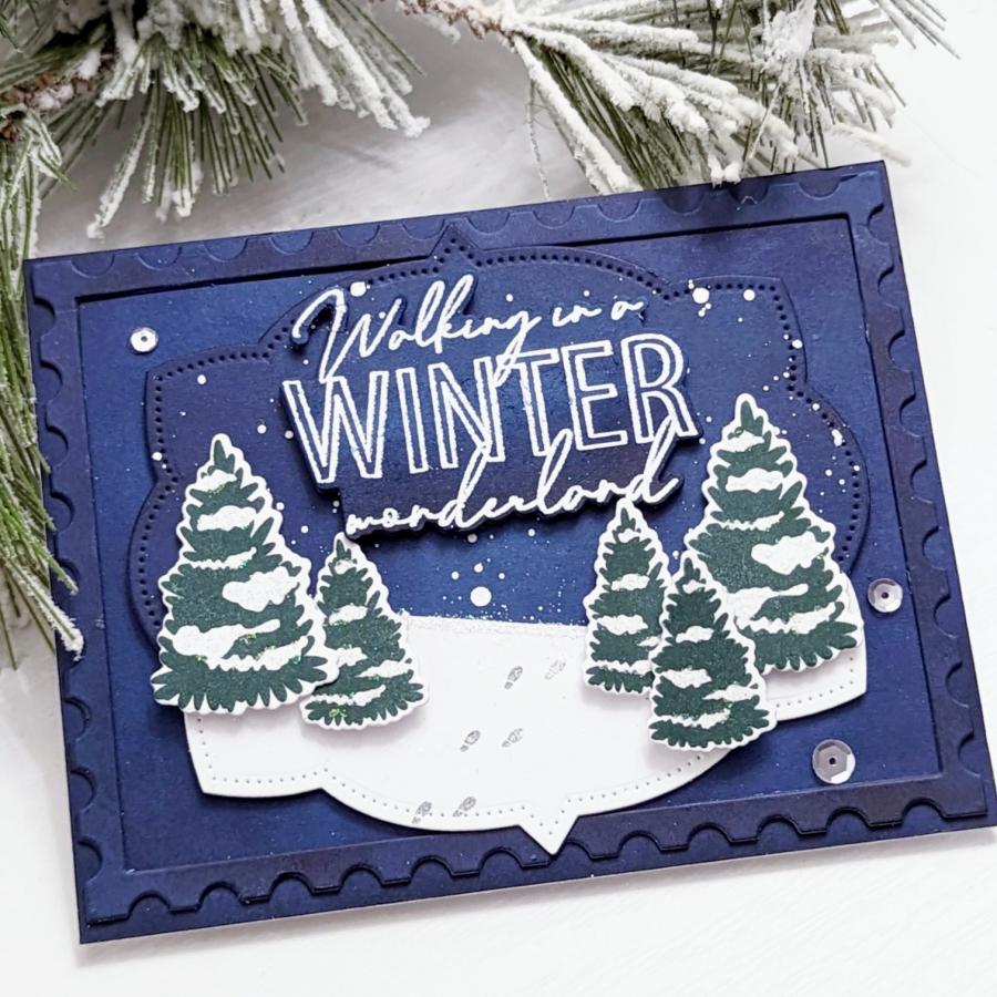 Papertrey Ink - Winter in the City Stamp Set
