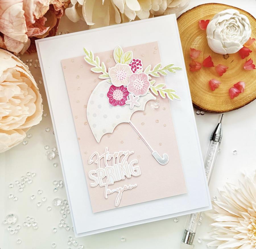 Papertrey Ink - Thoughts of Spring Sentiments Stamp Set