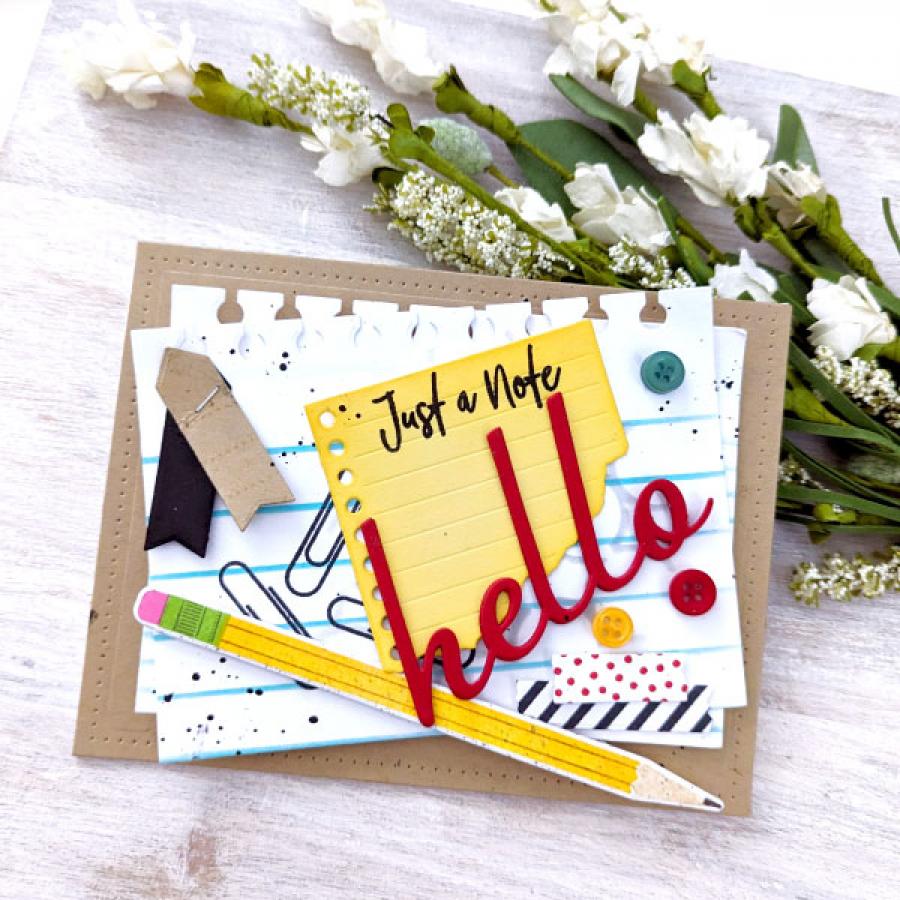 Papertrey Ink - Just Notes Stamp Set