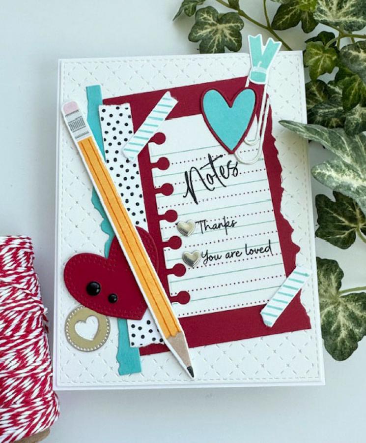 Papertrey Ink - Just Notes Stamp Set