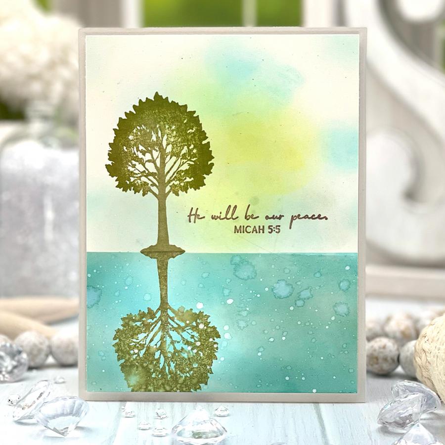 Papertrey Ink - Towering Trees Stamp Set