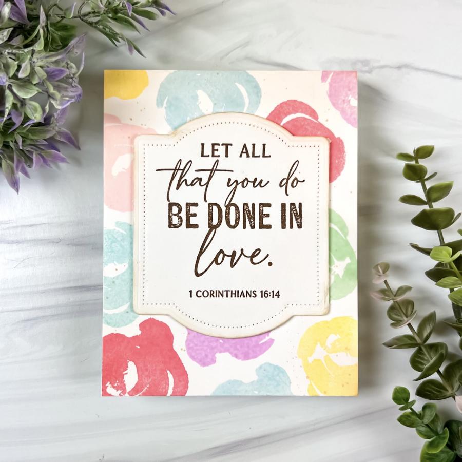 Papertrey Ink - Reflections: April Mini Stamp Set