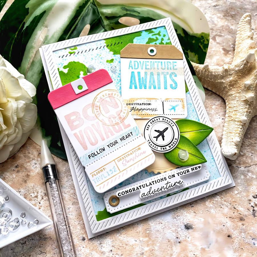Papertrey Ink - Going Places Stamp Set