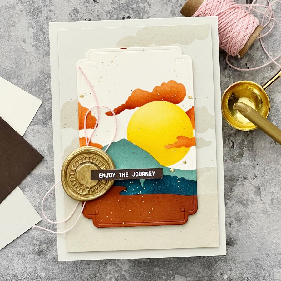 Papertrey Ink - Going Places Stamp Set