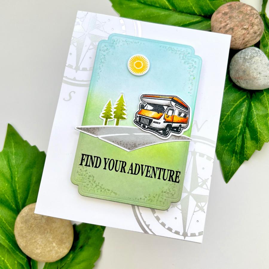 Papertrey Ink - Adventure Away Stamp Set