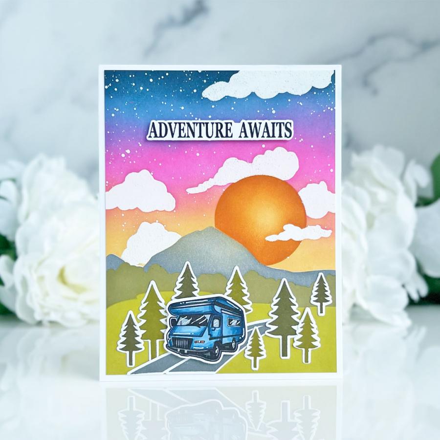 Papertrey Ink - Adventure Away Stamp Set