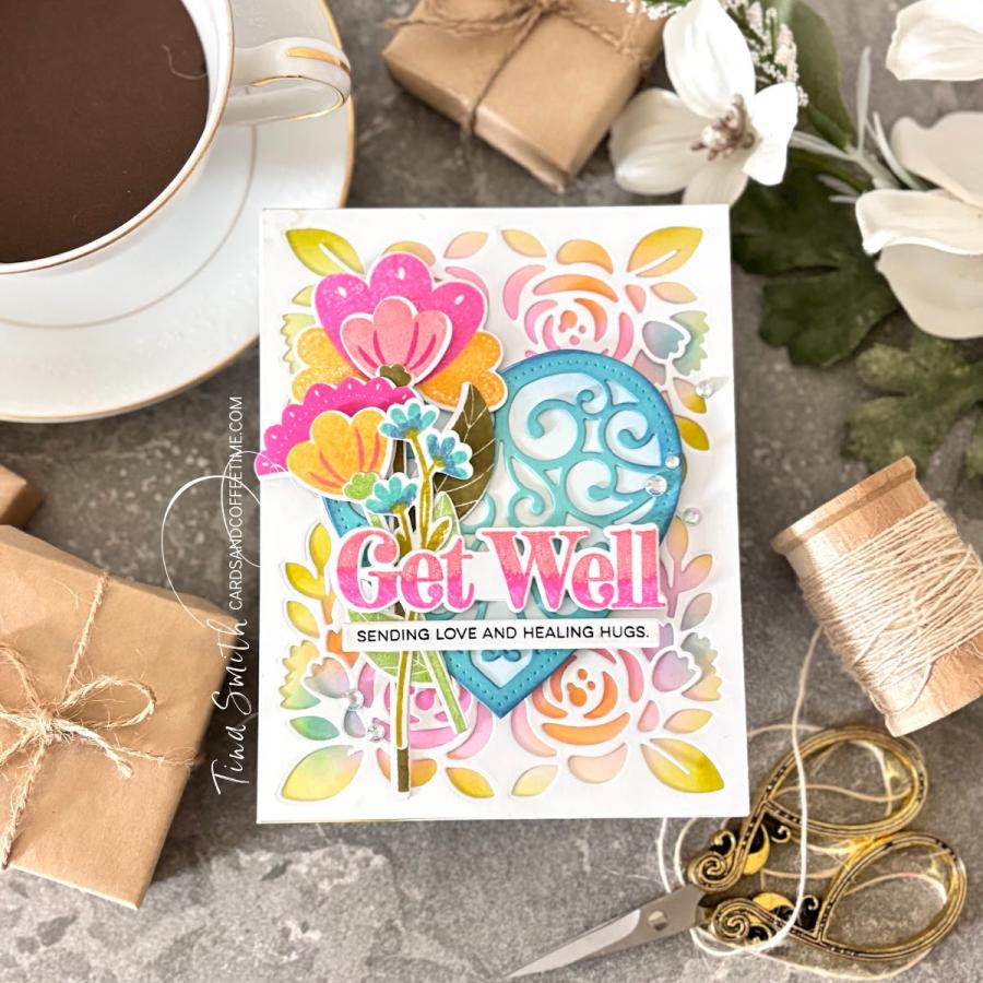 Papertrey Ink - Garden Grace Stamp Set