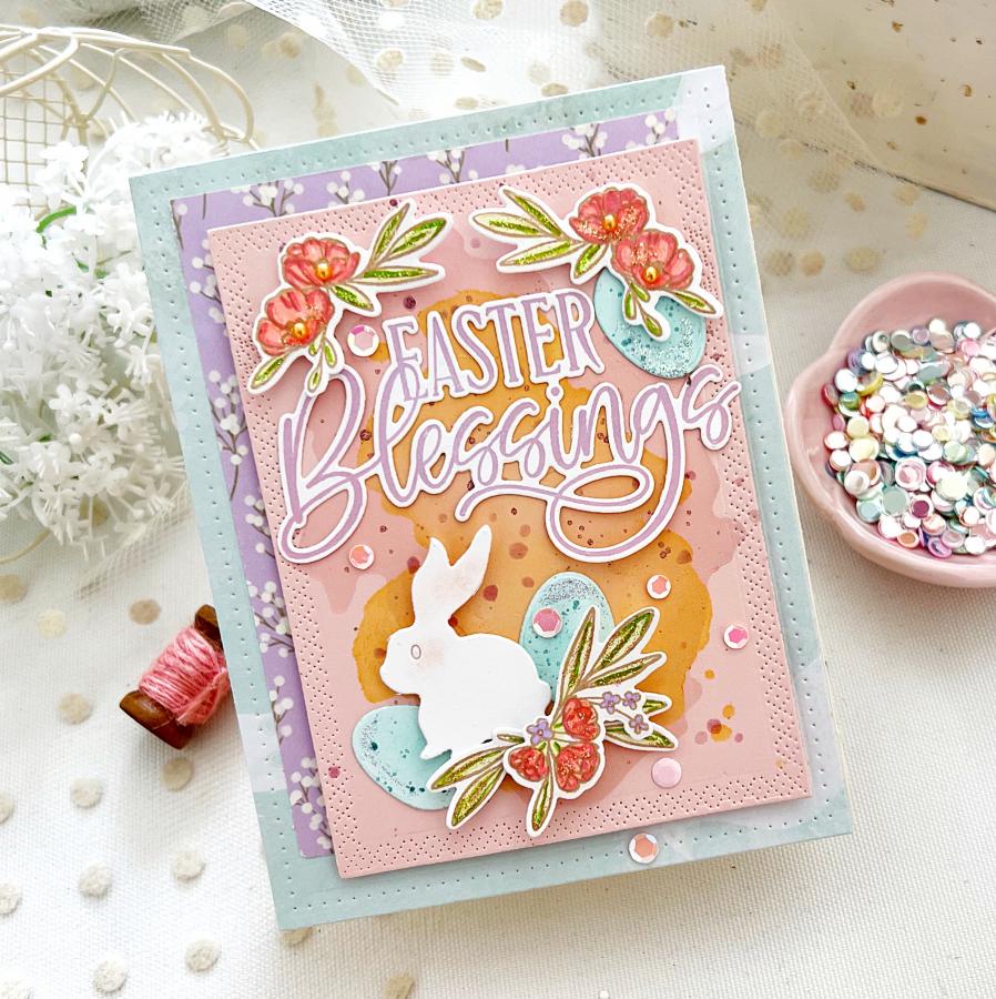 Papertrey Ink - The Bigs Easter Sentiments Stamp Set