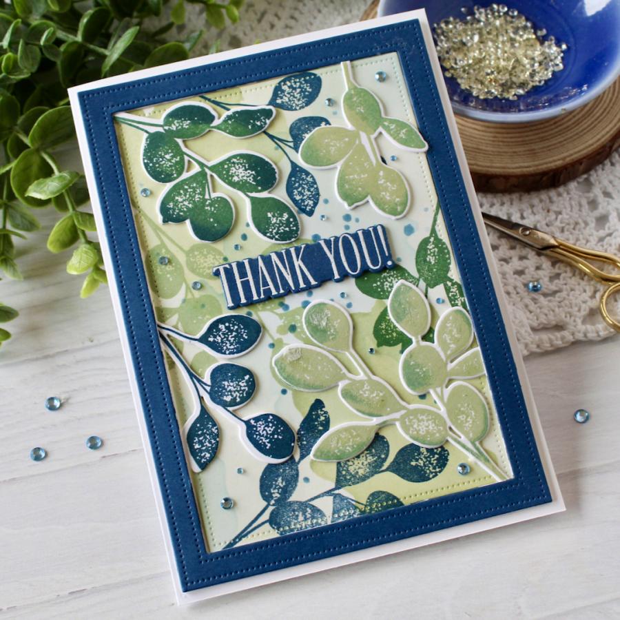 Papertrey Ink - Leave a Little Thanks Stamp Set