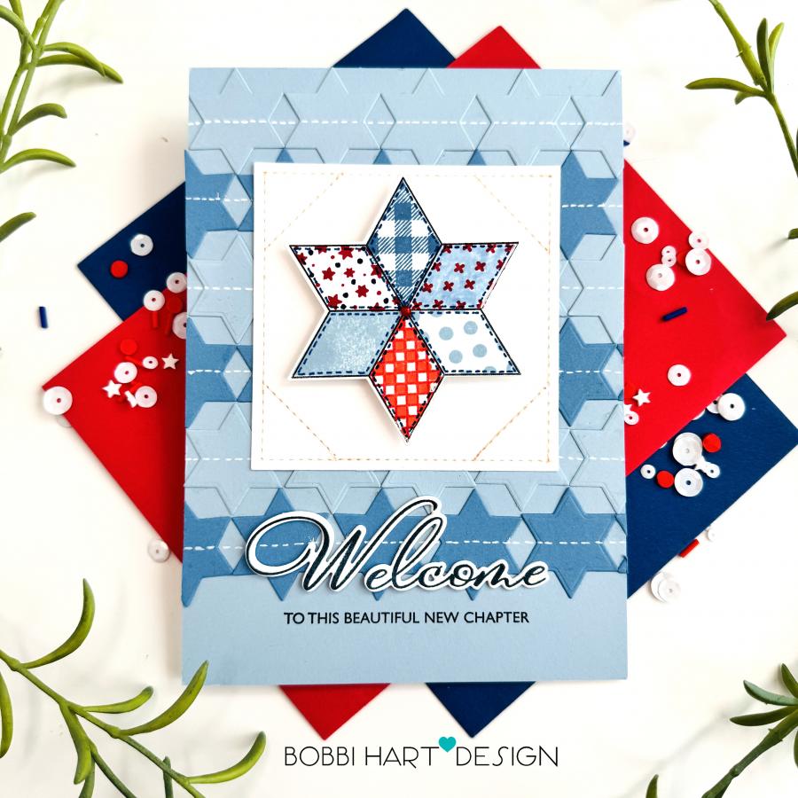 Papertrey Ink - This is Big Sentiments: Welcome Stamp Set