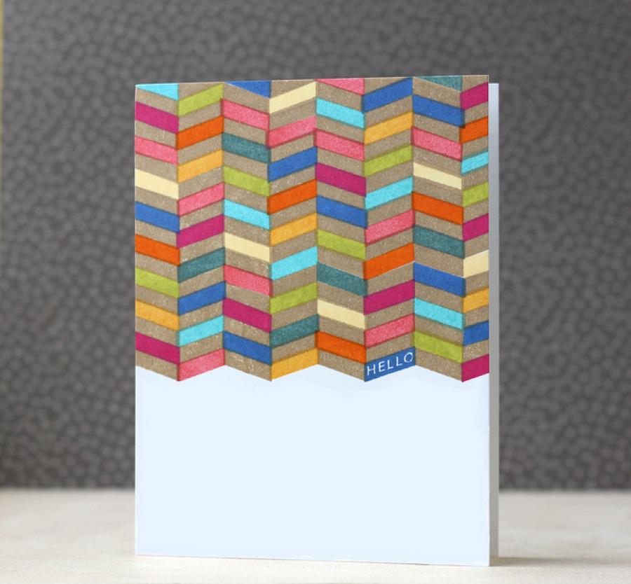 Background Basics: Diagonals Stamp Set: Papertrey Ink