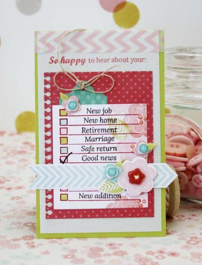 Happy Notes Stamp Set: Papertrey Ink