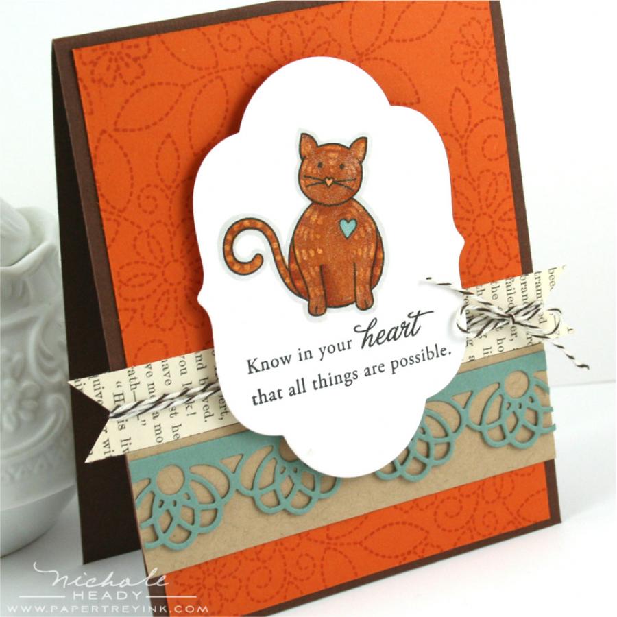 Tremendous Treats: Valentine Stamp Set + Die Bundle: Papertrey Ink